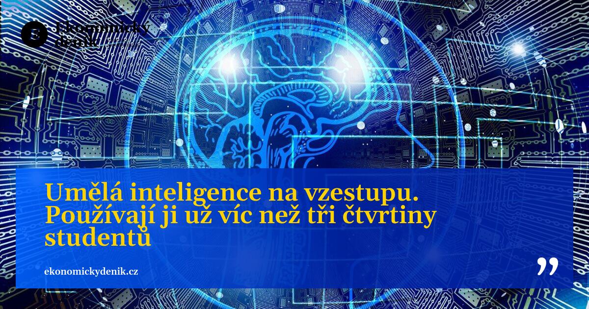 Umělá inteligence na vzestupu. Používají ji už víc než tři čtvrtiny ...